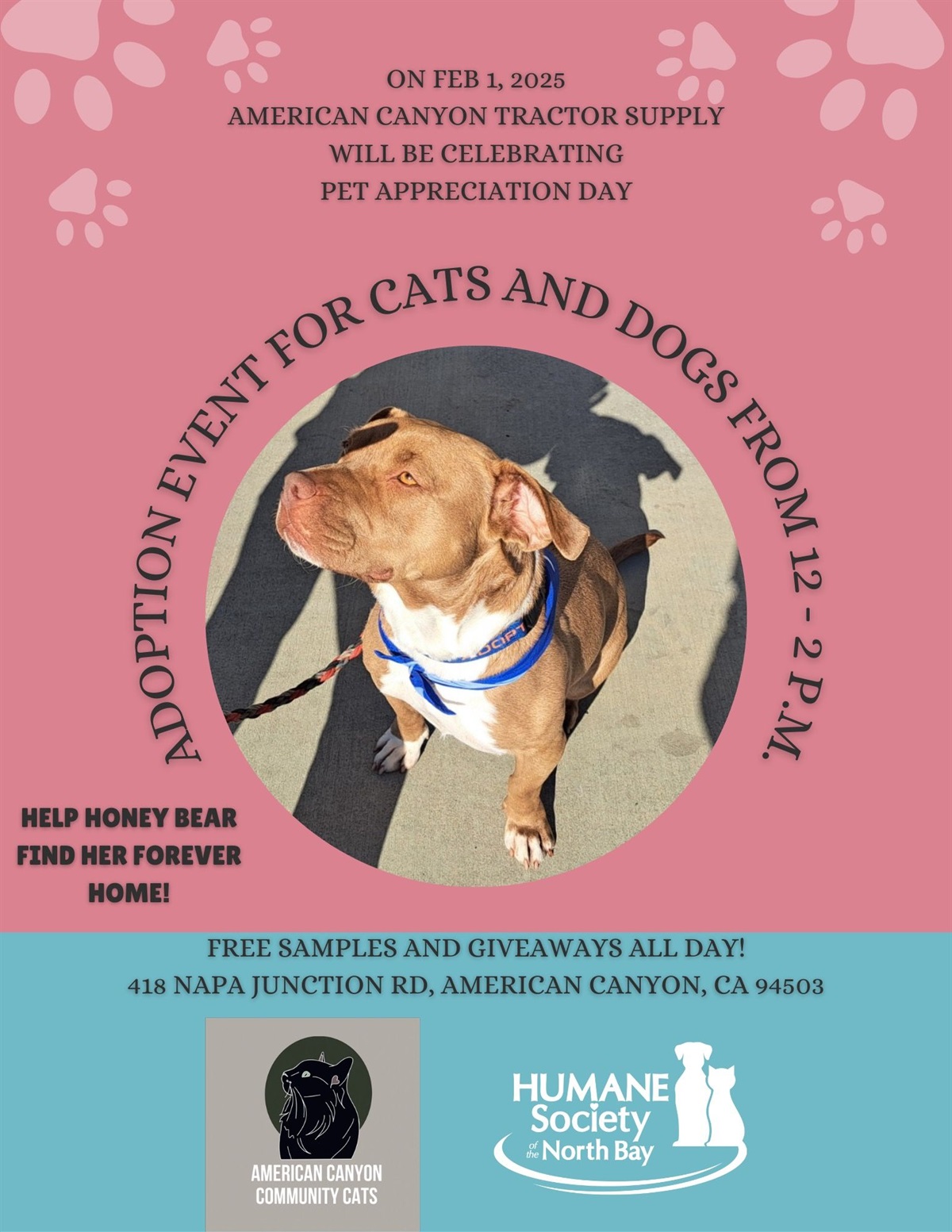 Pet Appreciation Day - American Canyon CA